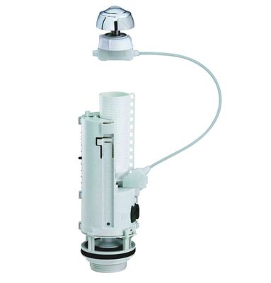 Siamp Optima 50 Toilet Flush Valve With Chrome Dual Flush Push Button ...