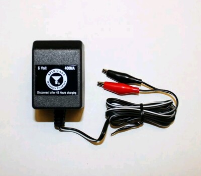 6 V Volt Battery Charger for Deer Wildlife Game Feeder Rechargeable ...
