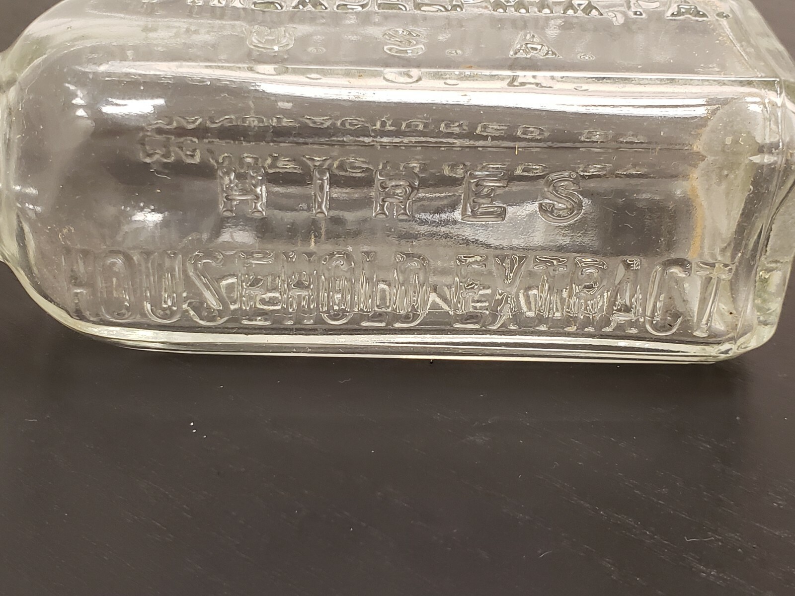 Vintage Hires Household Extract Glass Bottle Philadelphia PA Charles E ...