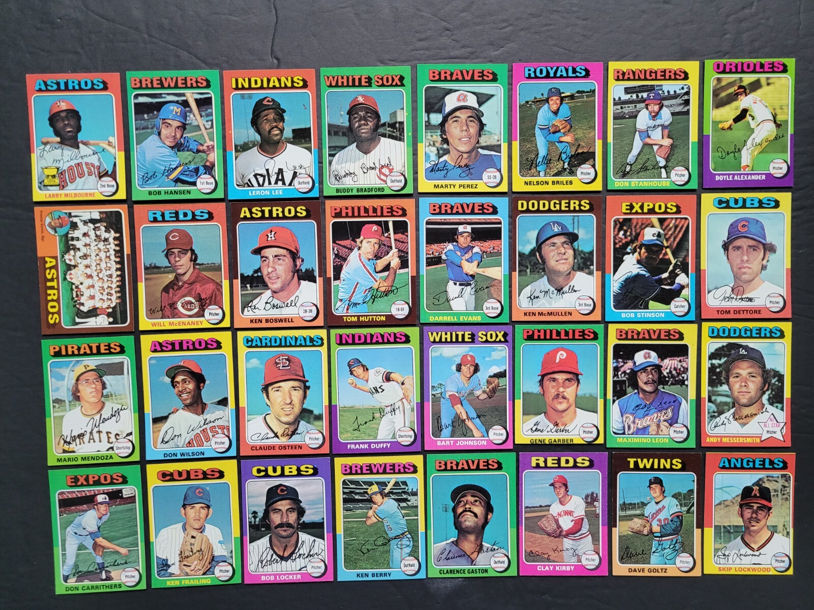1975 TOPPS mini CARDS Your Pick VG to Mint #1 to 334 Finish your set ...