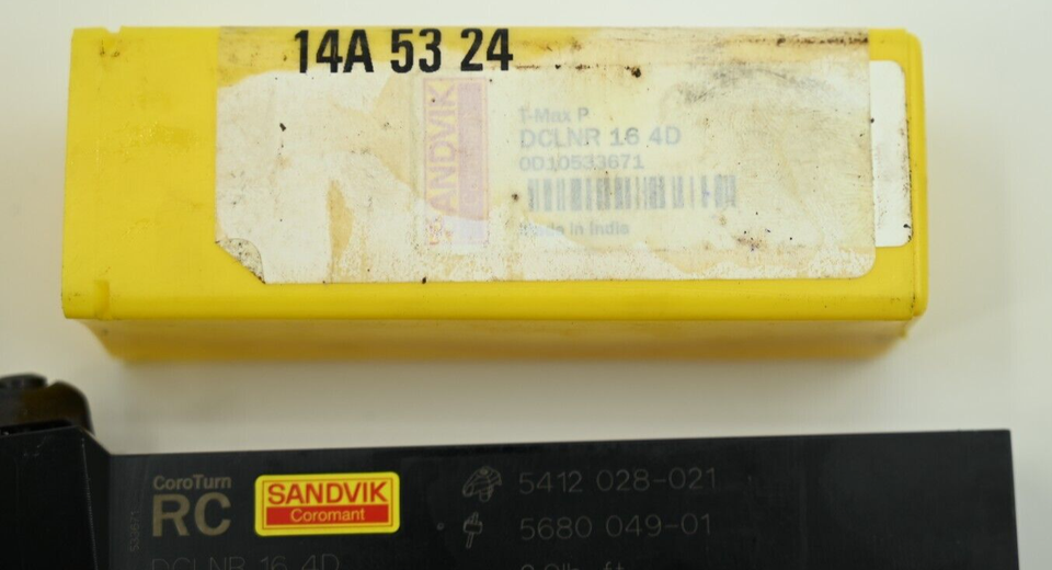 Sandvik Coromant DCLNR 16 4D T-Max® P Shank Tool for Turning | eBay