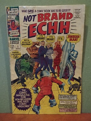 NOT BRAND ECHH #1 (MARVEL 1967) 1ST. APP FORBUSH MAN KIBRY ART! 3.5 | eBay