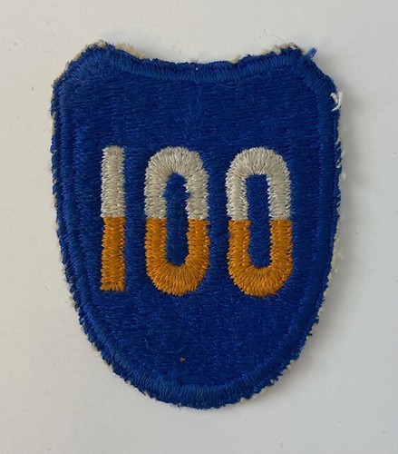 Original WW2 US Army 100th Infantry Division Patch Blue No Glow WWII | eBay