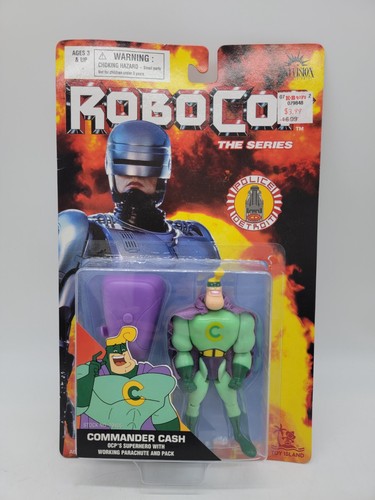 Toy Island Skyvision 1994 Robocop The Series Commander Cash Action ...