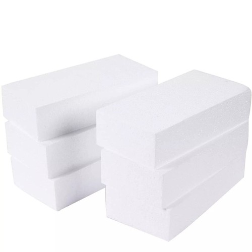 Styrofoam Blocks 8 x 4 x 2 Inch - 24 Pieces -EPS Arts Crafts Shipping ...