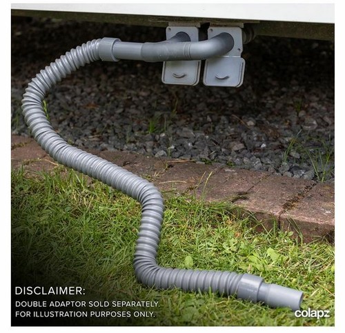 Colapz Waste Pipe Outlet Grey Water Flexible Kit Caravan Motorhome ...