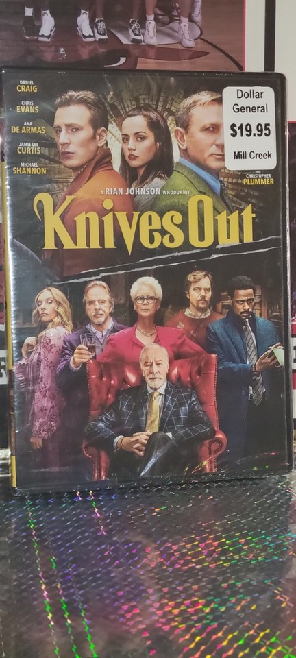New Knives Out (DVD, 2020, LionsGate) | eBay