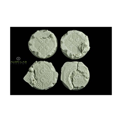 Alien Lab Mini Bases 32mm Celtic Ruins (Round Base) New | eBay