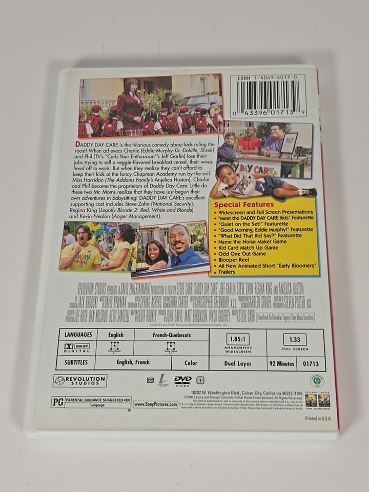 Daddy Day Care (DVD, 2003) | eBay