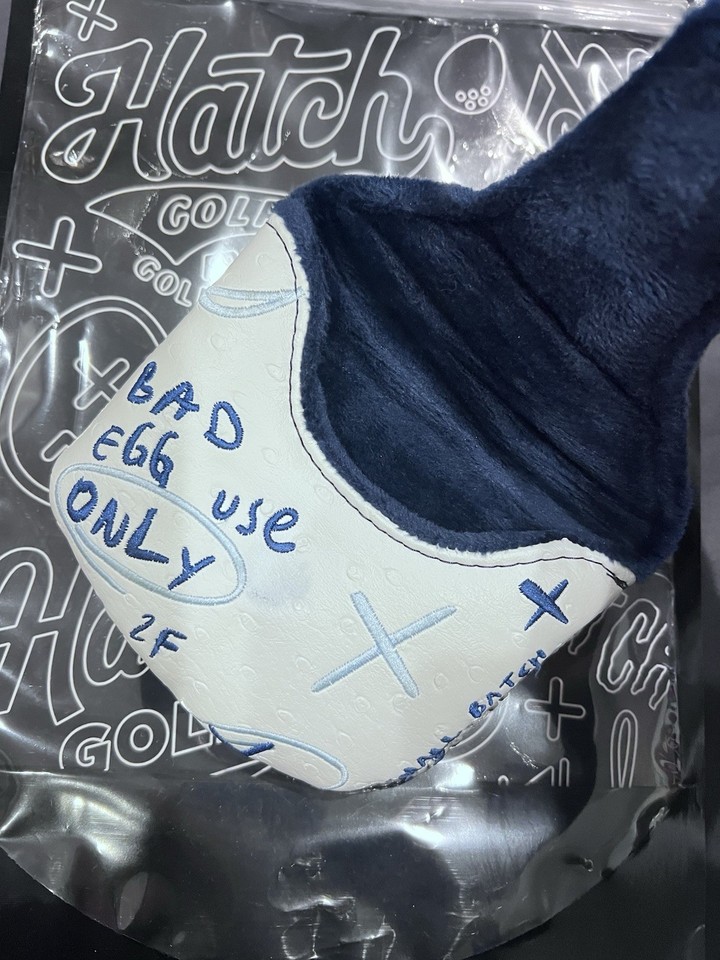 Hatch Golf Alter Ego Croc Skin Regular Mallet cover New Blue/White | eBay