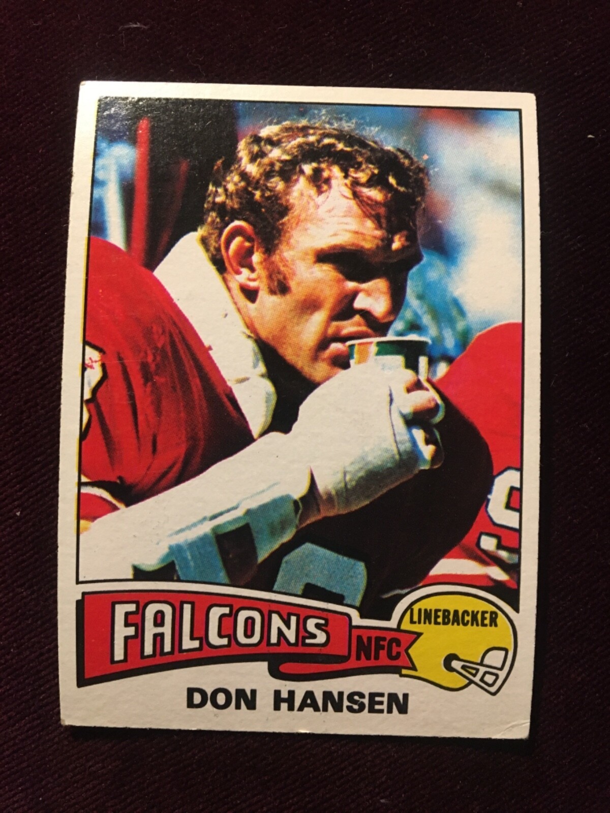 1975 Topps Falcons Don Hansen Football Card #384 | eBay