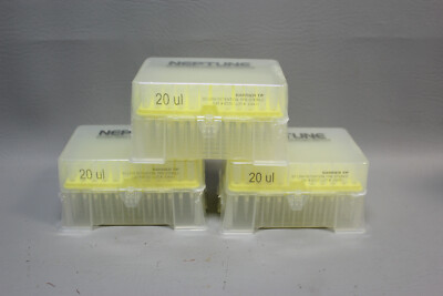 LOT OF 3 NEPTUNE BARRIER TIPS 20UL BT20 LOW RETENTION PRE-STERILE | eBay
