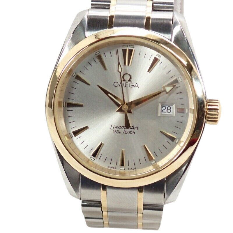 OMEGA Seamaster Aqua Terra Silver Men's Watch - 2318.30 for sale online ...