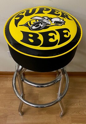 Super Bee Auto Bar Stool Stools Rare Discontinued Style Brand New | eBay