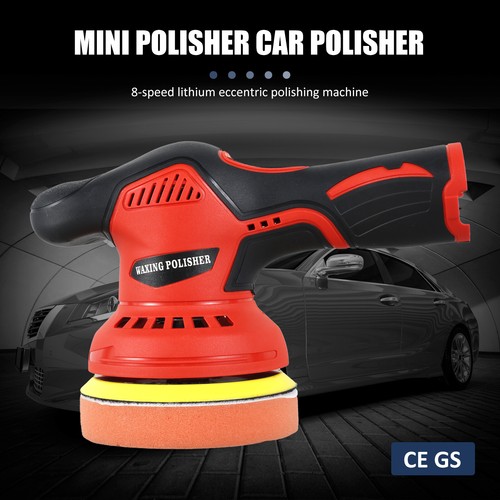 Car Polisher Set Cordless Rechargeable Portable Car Buffer 2500-5000RPM ...