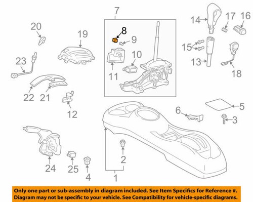 84727-52010 Toyota Switch, shift lock control 8472752010, New Genuine ...