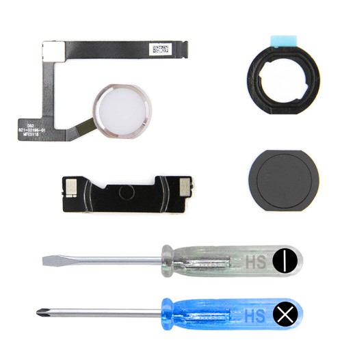 Home Button Fingerprint Touch Sensor Flex for iPad Mini 5 2019 - Silver ...