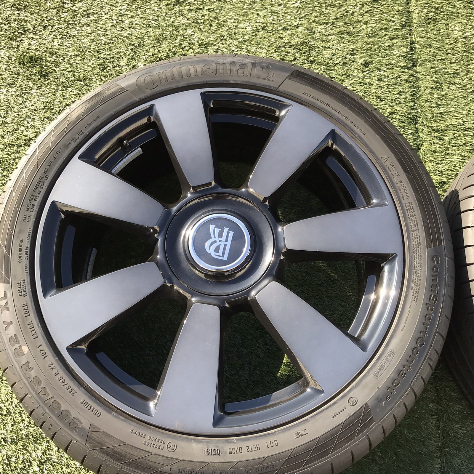 22 Rolls Royce Cullinan 2019 Wheels Tires Tpms Rims OEM Factory Genuine ...