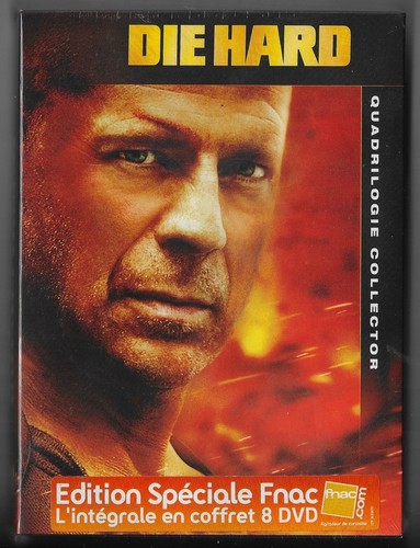 DIE HARD Box Set 8 DVD Bruce Willis Crystal Trap New FNAC Edition | eBay