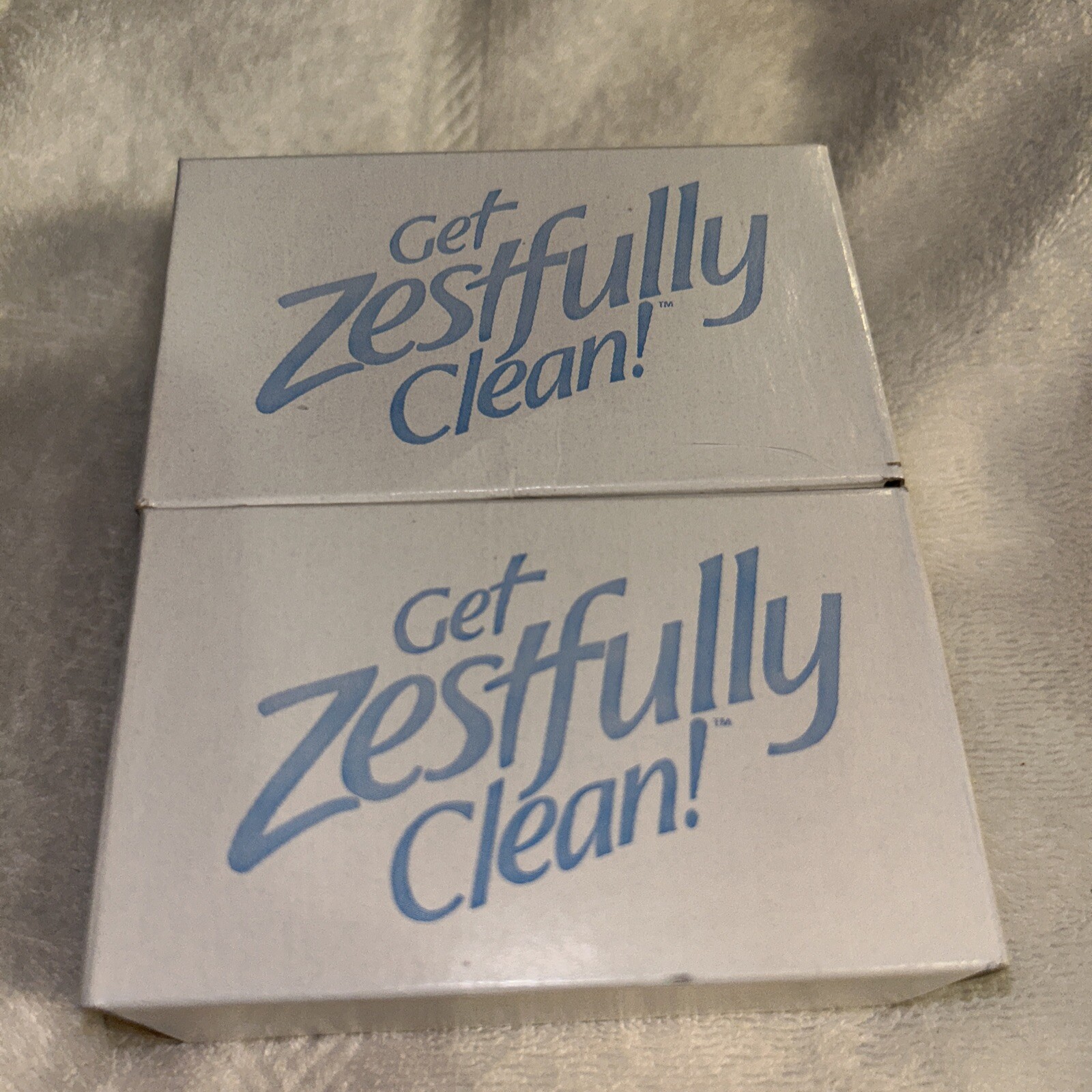 Vintage ZEST Bath Body Bar Soap (Get Zestfully Clean ) 4 oz LOT OF 2 ...