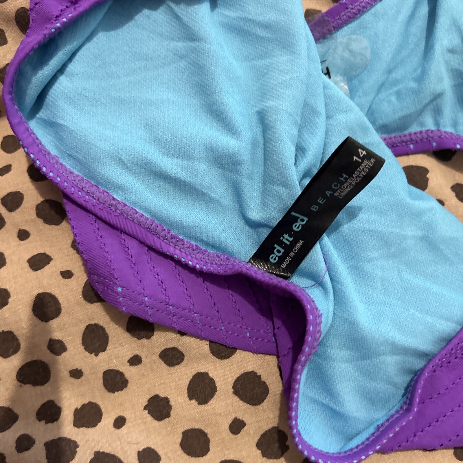 ed.it.ed purple bikini sz 14 - 16 bnwt (acc597 | eBay