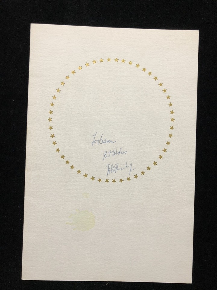 Robert F. Kennedy RFK Autograph Signed John F. Kennedy JFK Program JSA ...