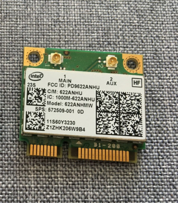 Intel Centrino Advanced-N 6200 Mini PCI Wi-Fi 802.11a/b/g/n 2.4g/5.0ghz ...