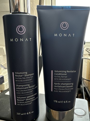 MONAT Volumizing Revive Shampoo and Conditioner-NEW-Free Fast Shipping ...
