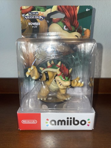 Nintendo - Amiibo Super Smash Bros. Bowser Super Mario Figure | eBay