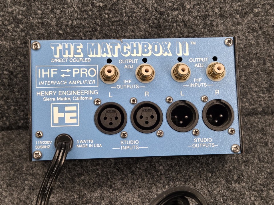 Henry Engineering The Matchbox II Direct Coupled IHF-Pro Interface ...
