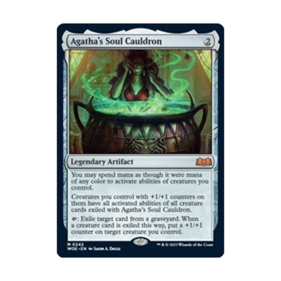 WOTC Wilds of Eldraine Agatha's Soul Cauldron (MR) (Foil) NM | eBay