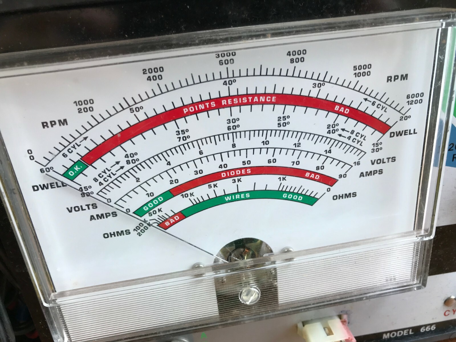 Vintage Solid State Engine Analyzer 4-6 Cylinder Model 666 | eBay