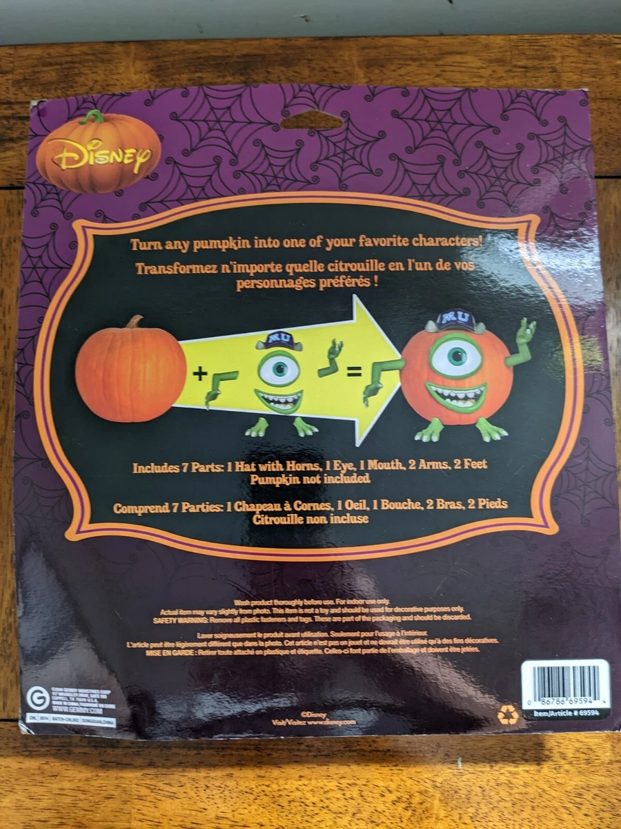 Monsters University Pumpkin
