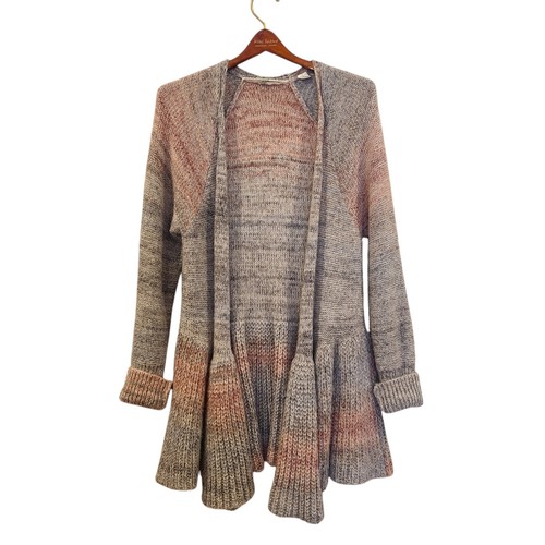 Knitted and Knotted Anthropologie Cody Gray Ombre Cardigan Mohair ...