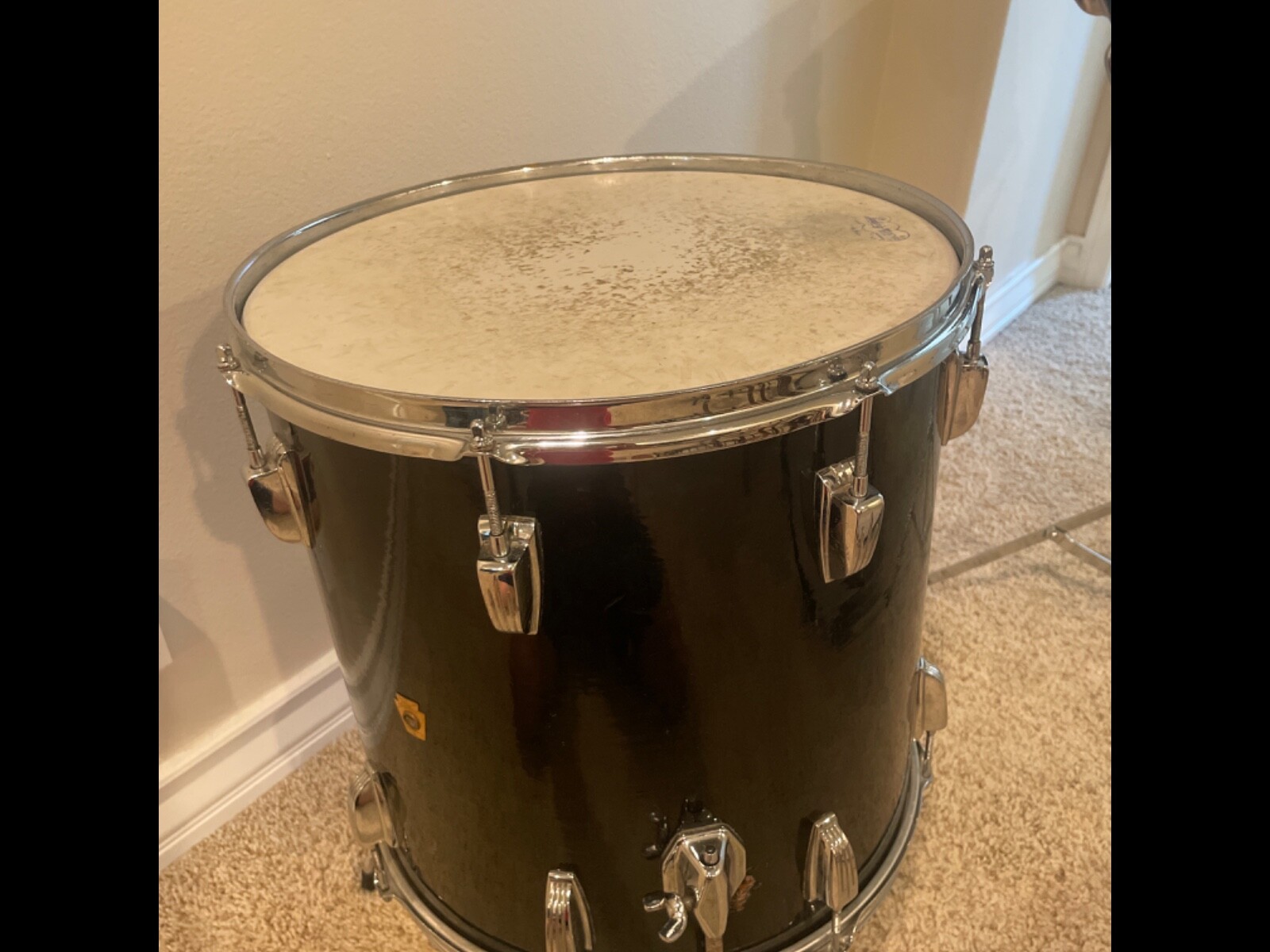 Ludwig 3 Piece Drumset 1960-1963 no serial number keystone badges. | eBay