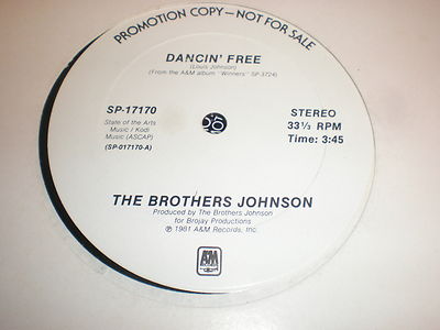 Brothers Johnson 12" Dancin Free PROMO | eBay