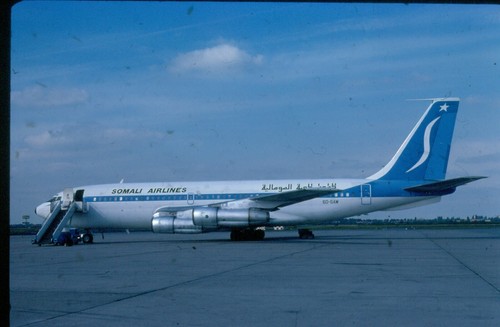 L329 6O-SAW SOMALI AIRLINES B720B ORIGINAL KODAK SLIDE | eBay