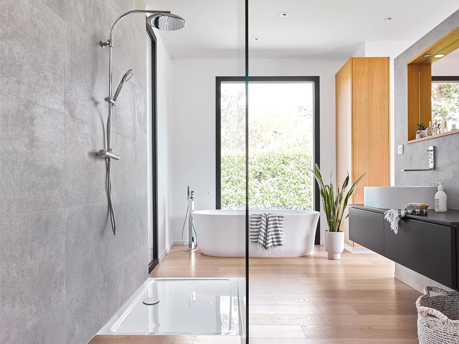 Wirquin+30723382+Slim+Membrane+with+Removable+Hair+Filter+for+Shower ...