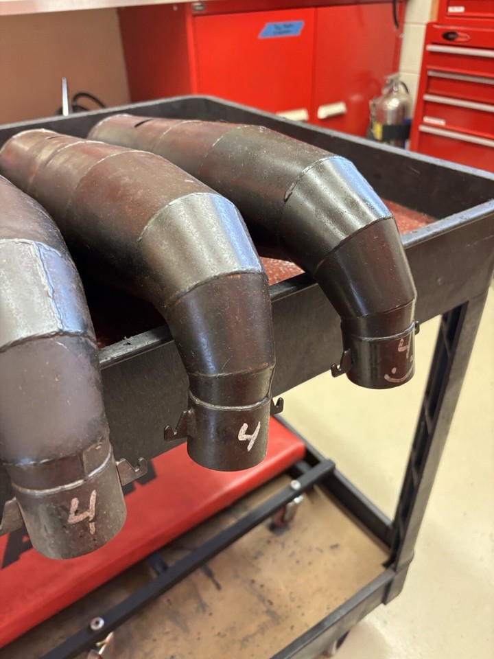 Horstman RLV Exhaust Pipe Komet Piston port HPV KPP KPV 100cc Kart ...