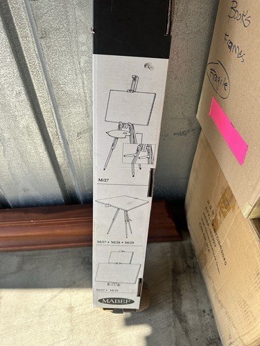 Mabef Folding Wood Artist Easel Art Made in Italy Travel Portable MBM29 ...