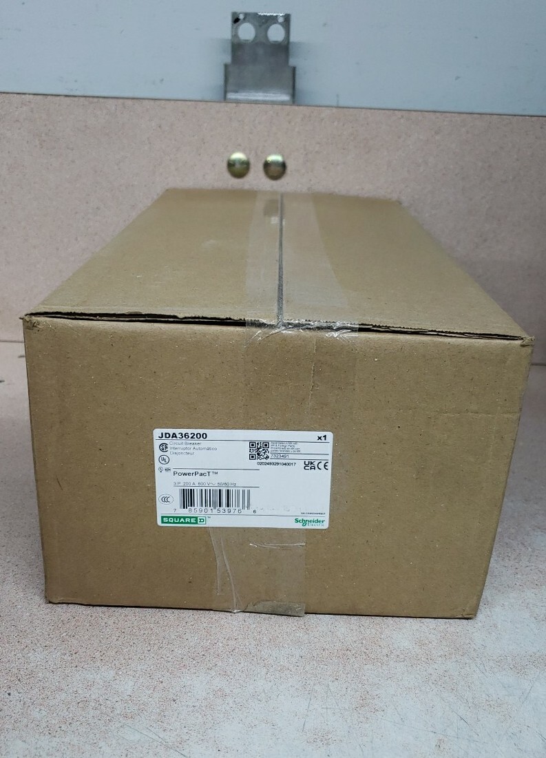 Square D JDA36200 PowerPact 200 A 3-Pole 600V Circuit Breaker for sale ...
