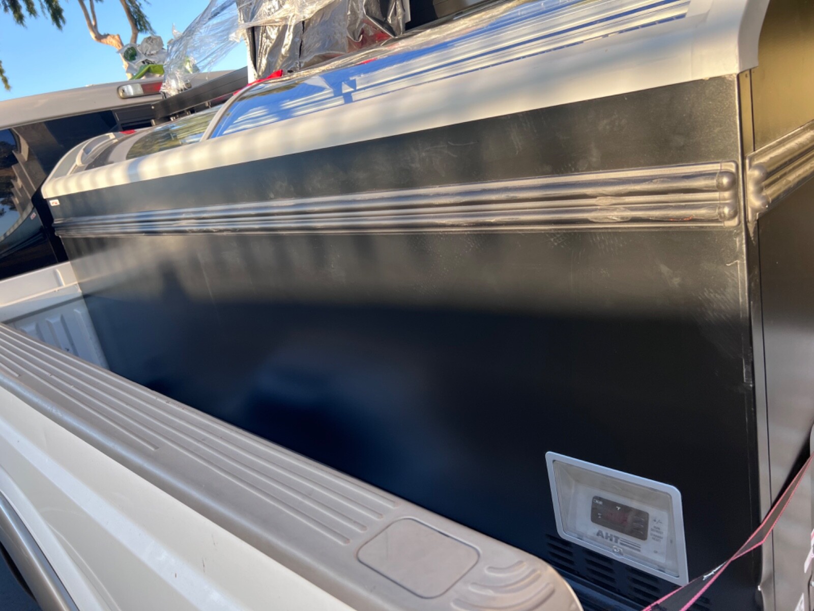 AHT Manhattan XL 210 island freezer sliding glass doors | eBay