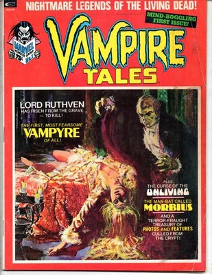 Vampire Tales #1 FN- Everett! Pablo Marcos! 5th MORBIUS! 1973 Marvel ...