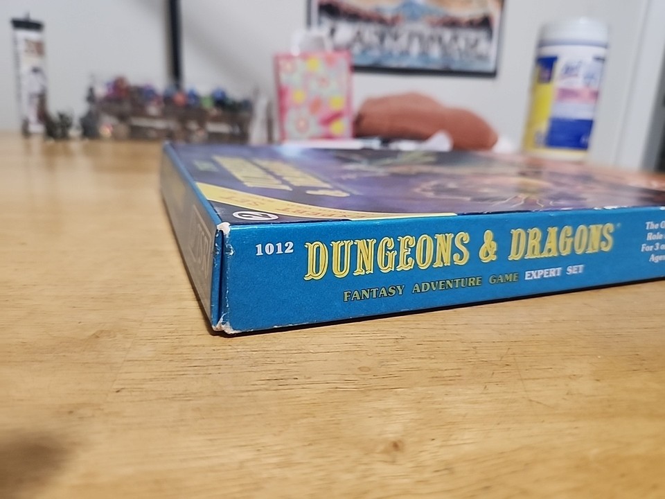 TSR Dungeons and Dragons D&D Expert Set 2 Vintage Game Box .. | eBay