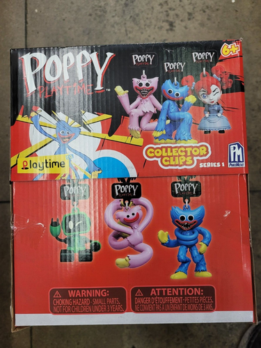 PHATMOJO POPPY PLAYTIME COLLECTORS CLIP BOX OF 24 PIECES BLIND BAG NEW ...