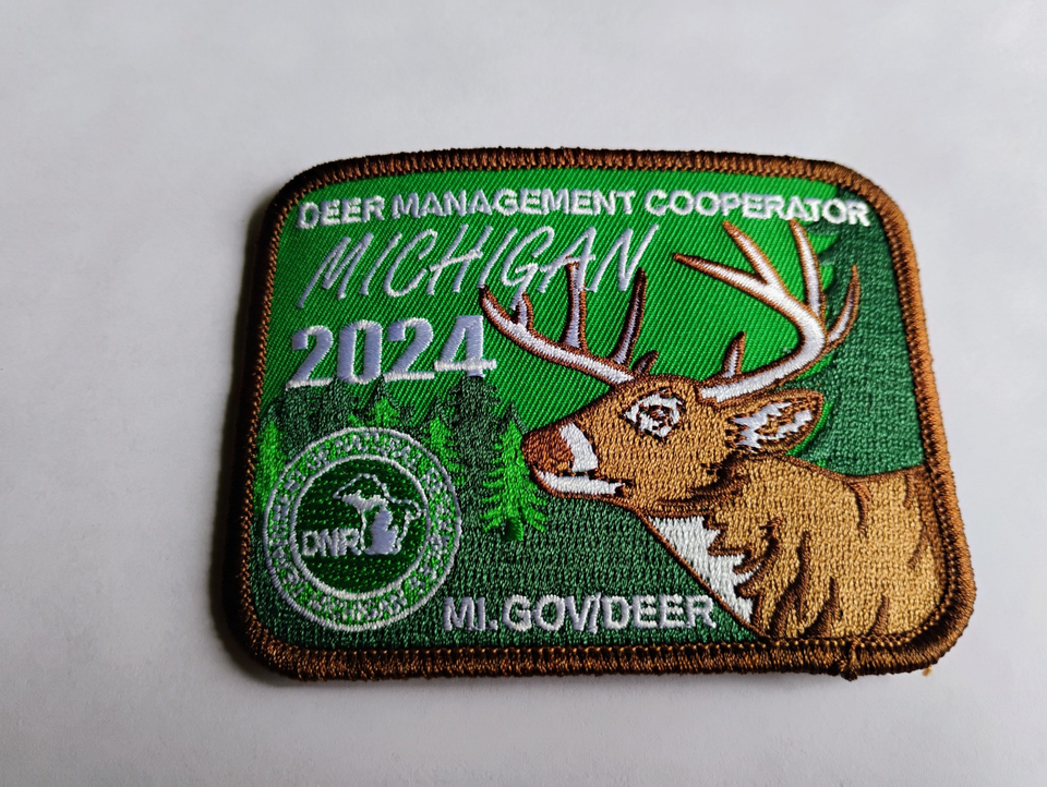 2023 & 2024 MICHIGAN SUCCESSFUL DNR DEER HUNTING PATCHES - BEAR ...