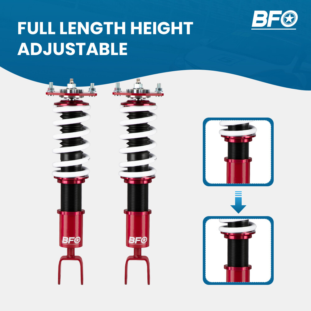 24 Ways Adjustable Damper Coilover Kit for Mazda RX8 RX-8 Coilovers ...