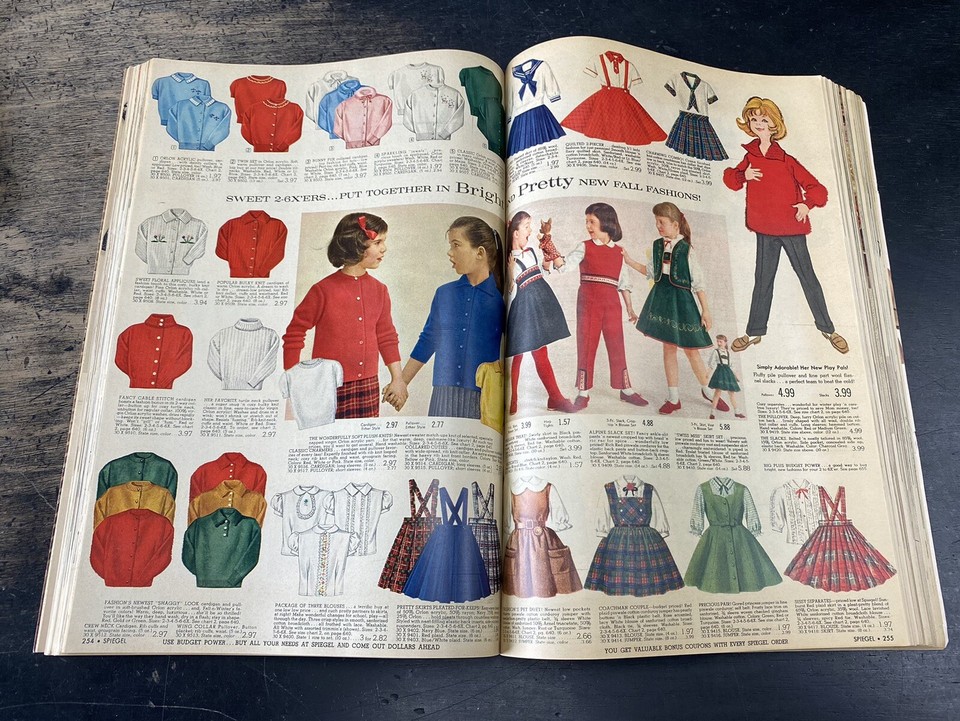 1960 Spiegel The Golden Book Fall & Winter Catalog SC Book | eBay