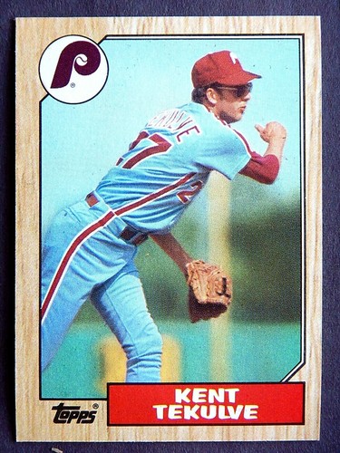 Kent Tekulve #684 Topps 1987 Baseball Card (Philadelphia Phillies) | eBay