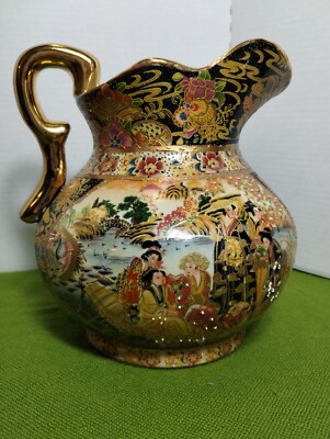 Pitchers - Pitcher With Gold Trim